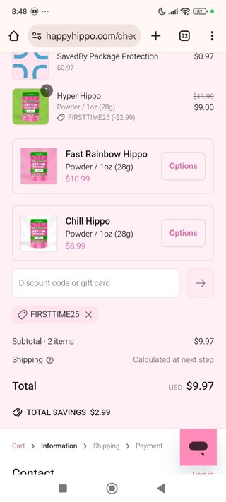 Happy Hippo Discount Codes (9 Verified) - 25% Off May 2025