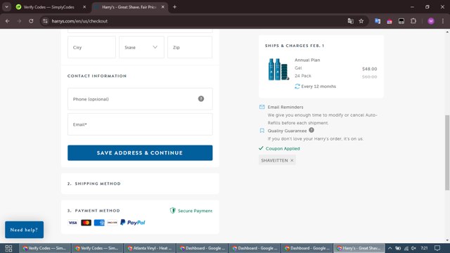 Harry's Coupon Codes (38 Verified) - 20% Off Jan 2025