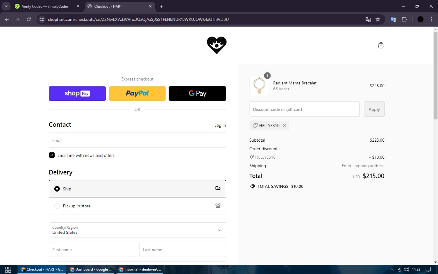 Hart Hagerty Promo Codes - 10% Off | October 2024