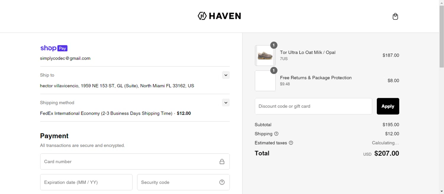 Haven Shop Promo Codes - 15% Off | January 2025