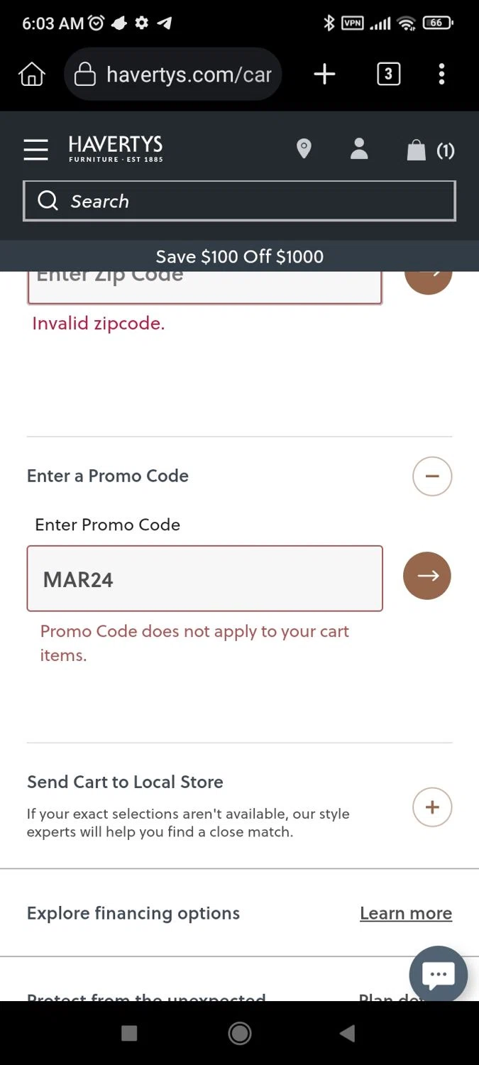 Havertys Promo Codes - $100 Off Coupons in August 2024 | SimplyCodes