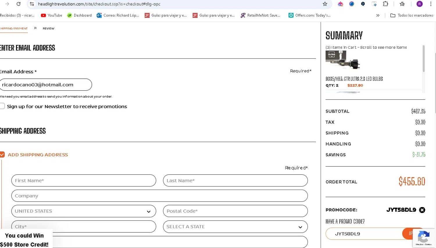 Headlight Revolution Promo Codes - $500 Off | November 2024