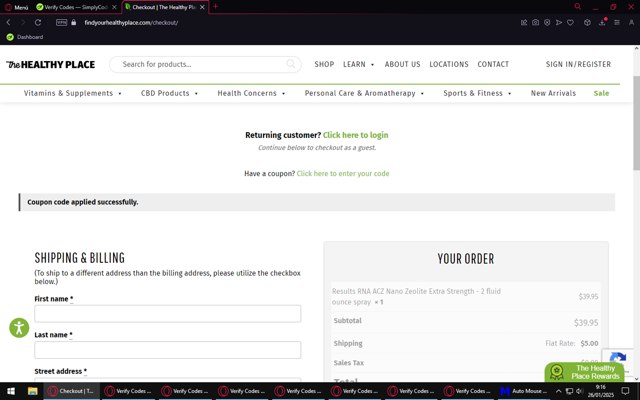 The Healthy Place Promo Code (9 Verified) - 15% Off Mar 2025