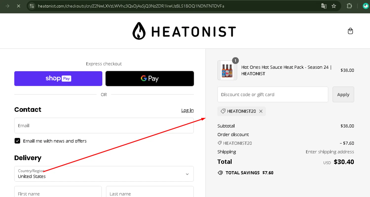 Heatonist Discount Codes - 20% Off | October 2024