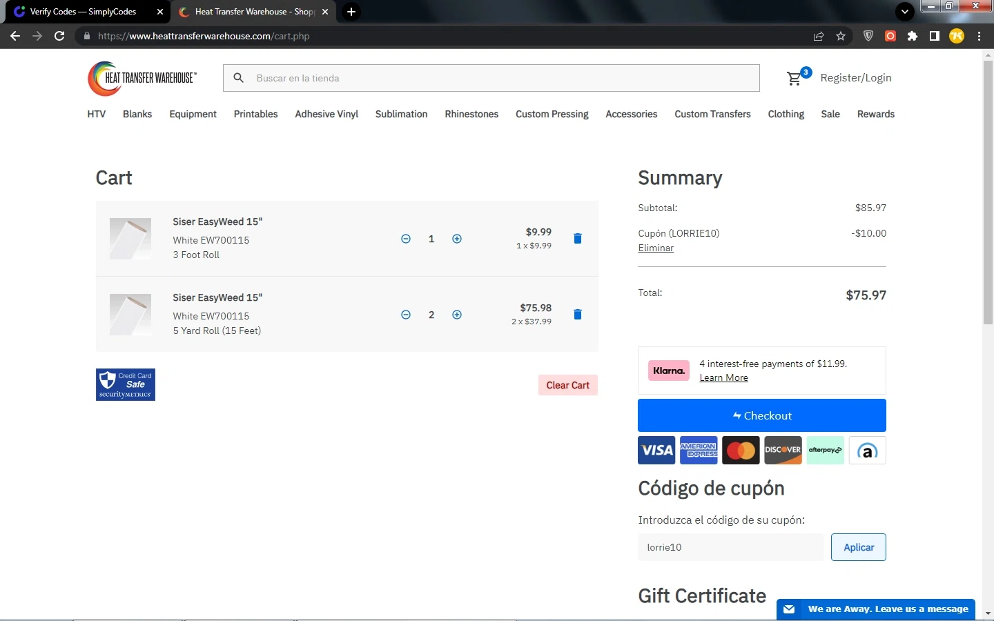 Heat Transfer Warehouse Coupons - 10% Off | September 2024