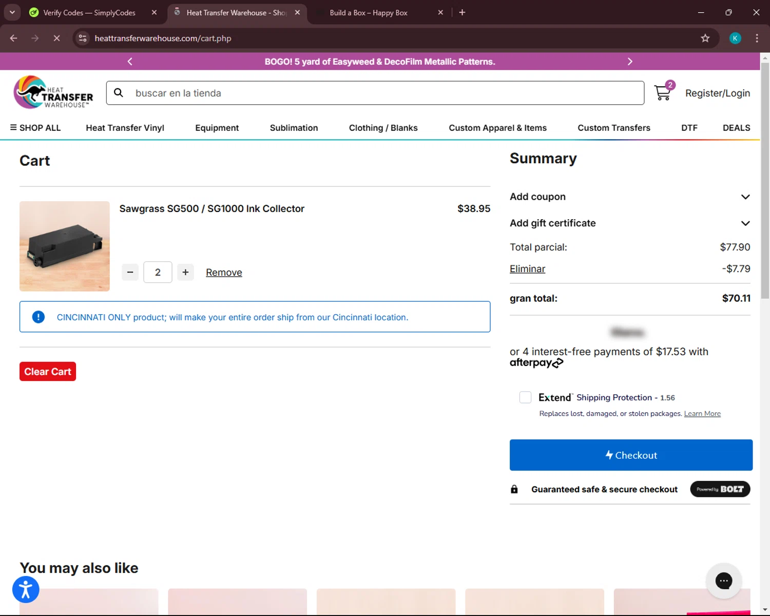 Heat Transfer Warehouse Coupon Codes - 15% Off | January 2025