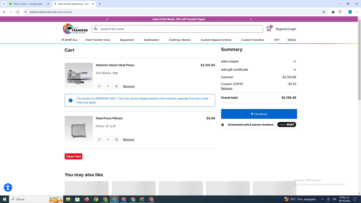 Heat Transfer Warehouse Coupon Codes - 15% Off | January 2025