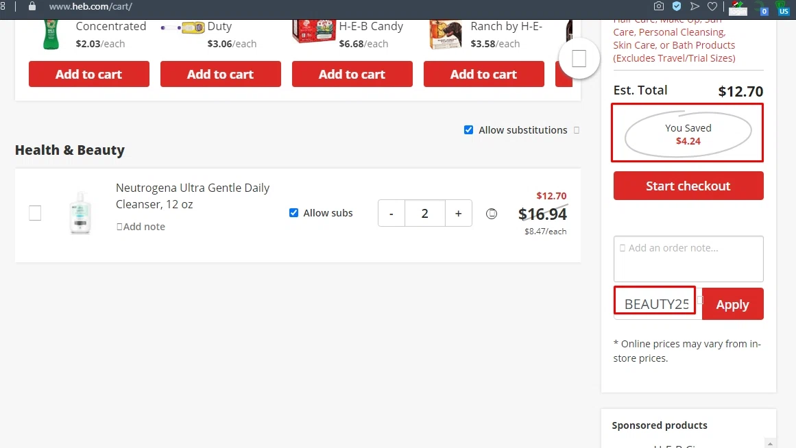 H-E-B Promo Codes - $10 Off | September 2024