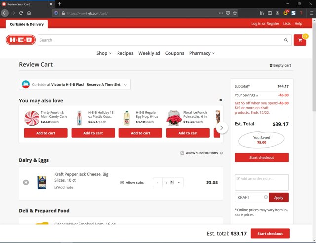 H-E-B Promo Codes - 20% Off Coupons Sep 2025