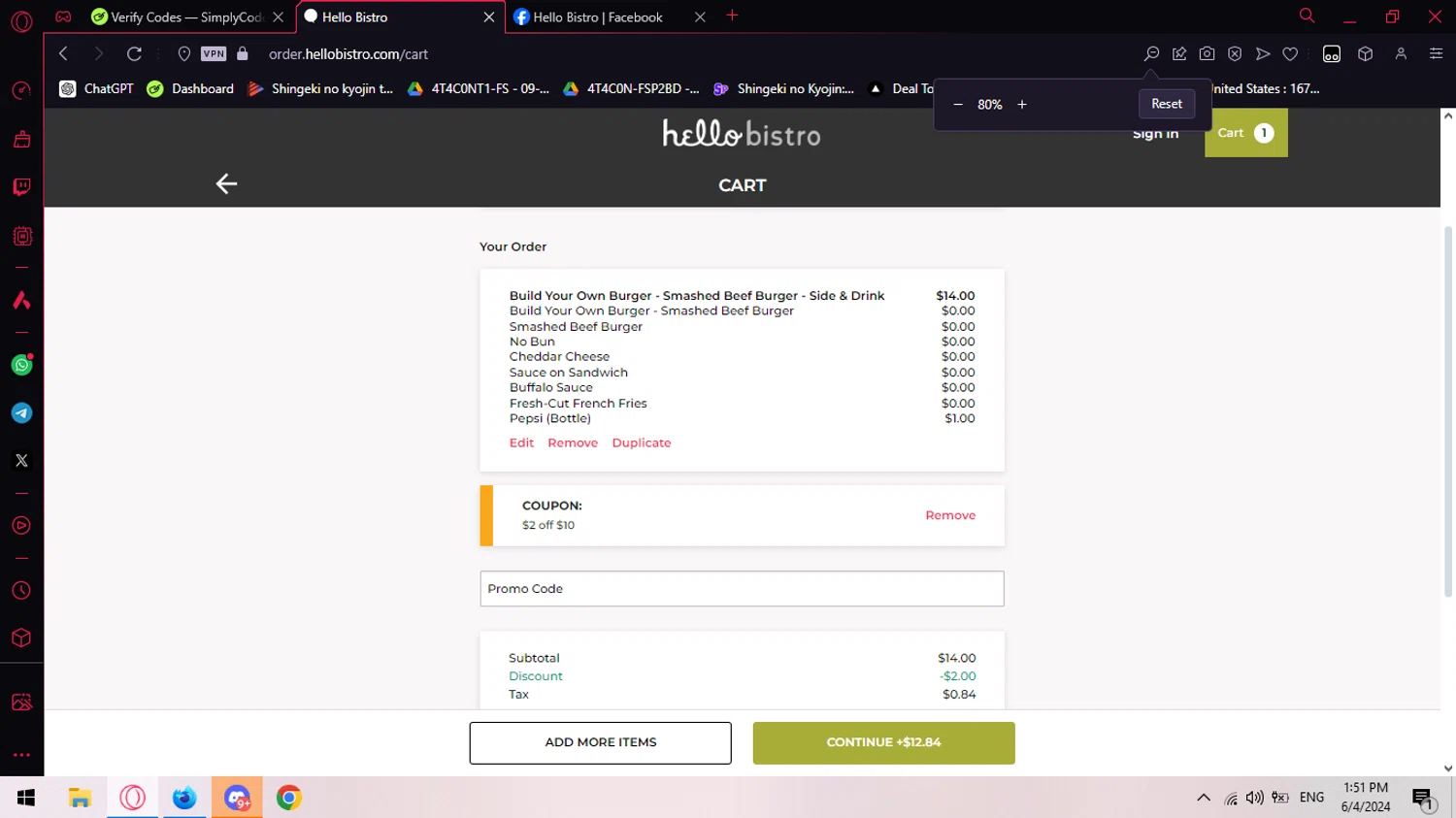 Hello Bistro Promo Codes – 15% Off | June 2024