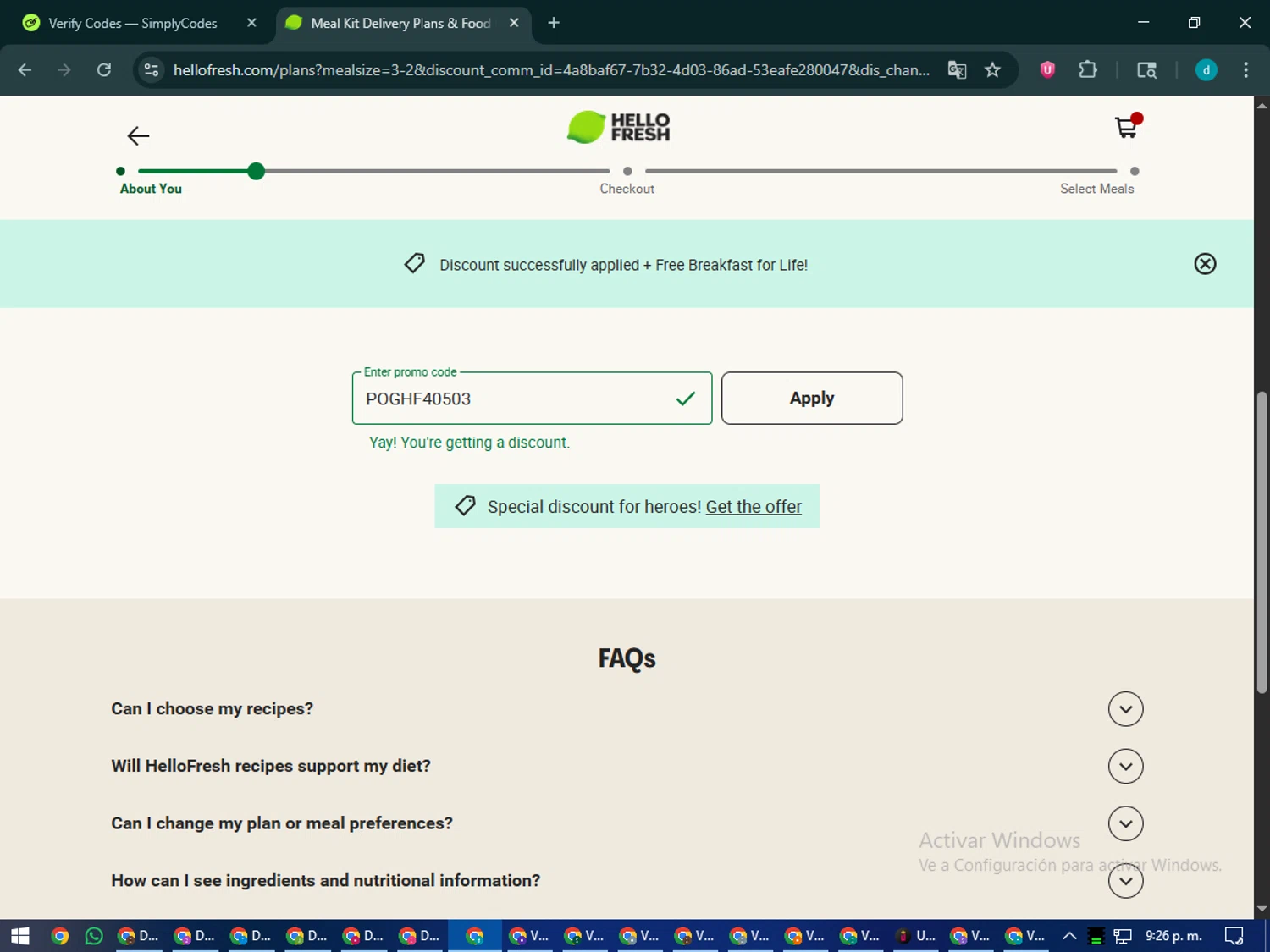 HelloFresh Promo Codes - 65% Off (69 Verified) Nov 2025