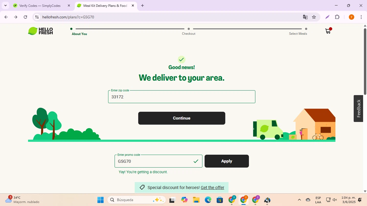 HelloFresh Promo Codes (10 Verified) - 70% Off Jul 2025