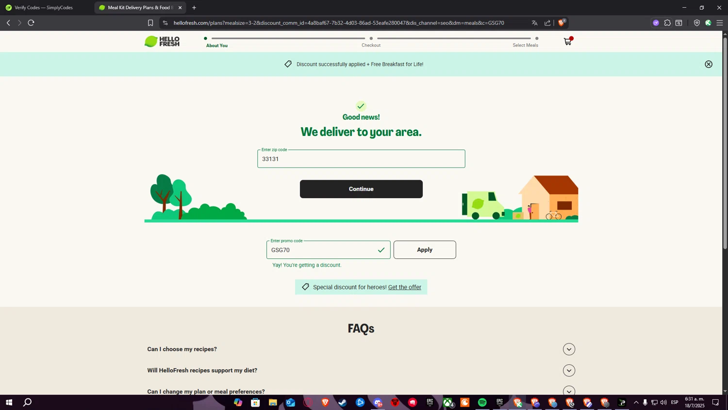 HelloFresh Promo Codes (73 Verified) - 70% Off Jul 2025