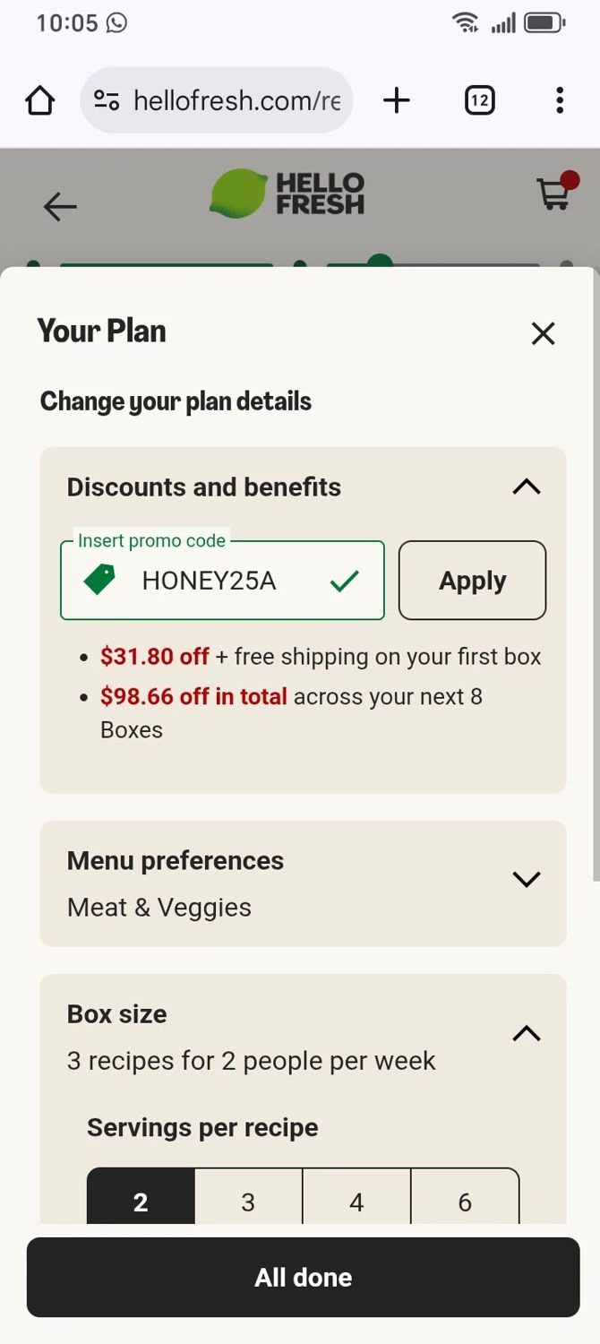 HelloFresh Promo Codes (73 Verified) - 70% Off Jul 2025
