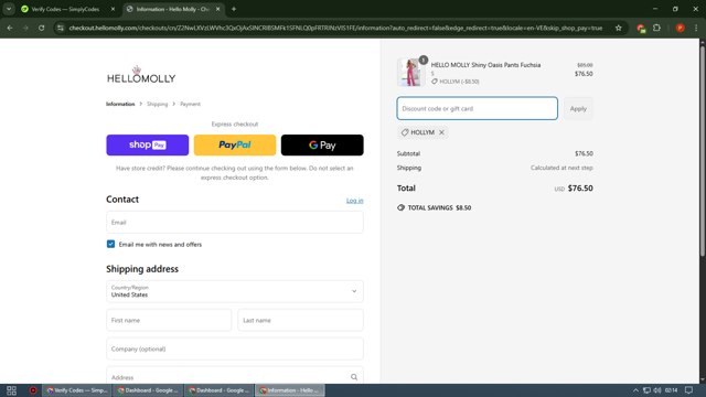 Hello Molly Discount Codes (9 Verified) - 15% Off May 2025