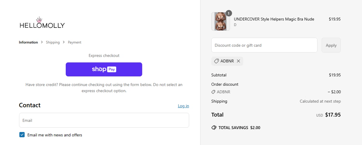 Hello Molly Promo Codes - 15% Off (9 Verified) May 2025