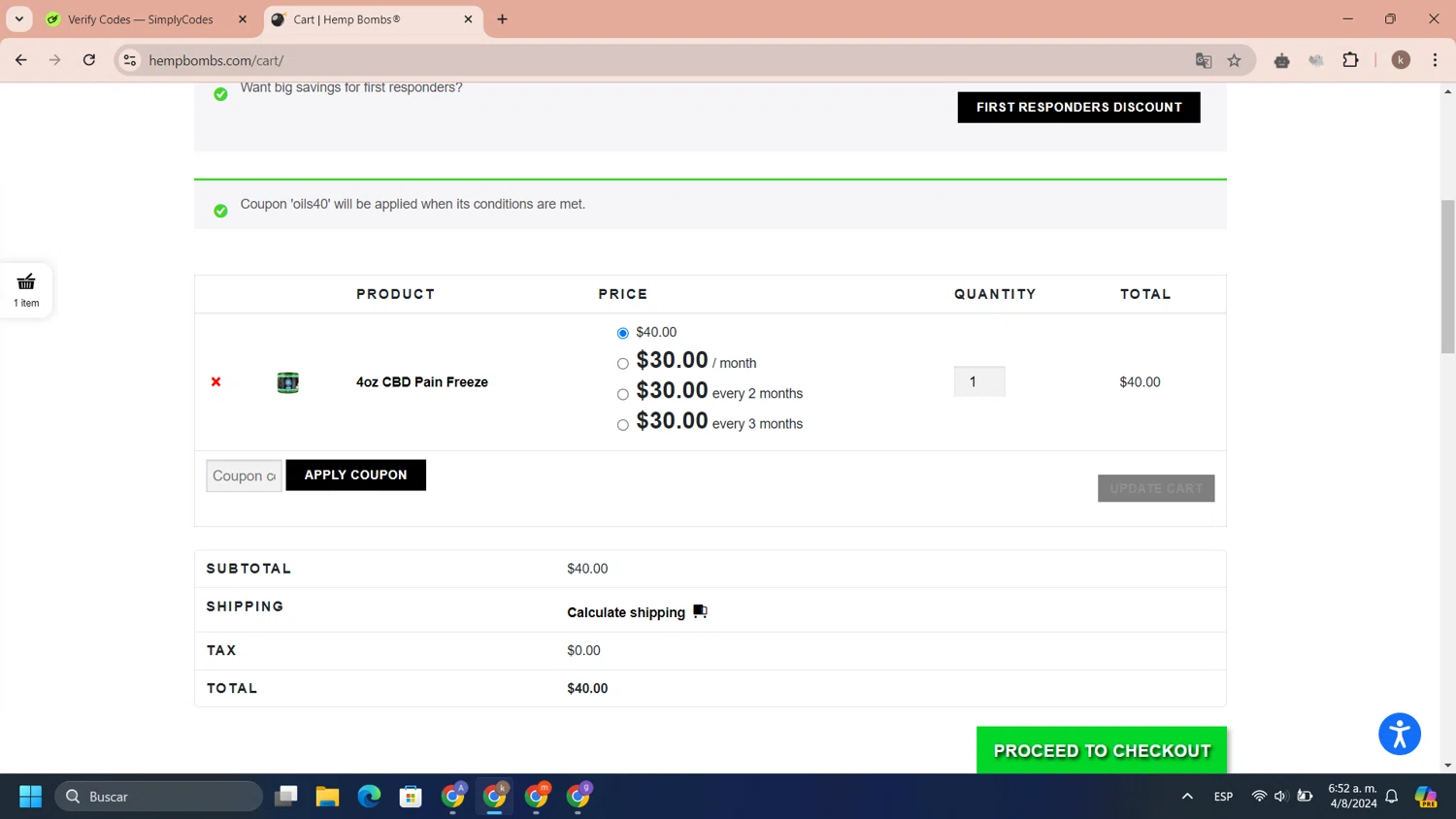 Hemp Bombs Coupons - 40% Off Coupon Codes in August 2024 | SimplyCodes