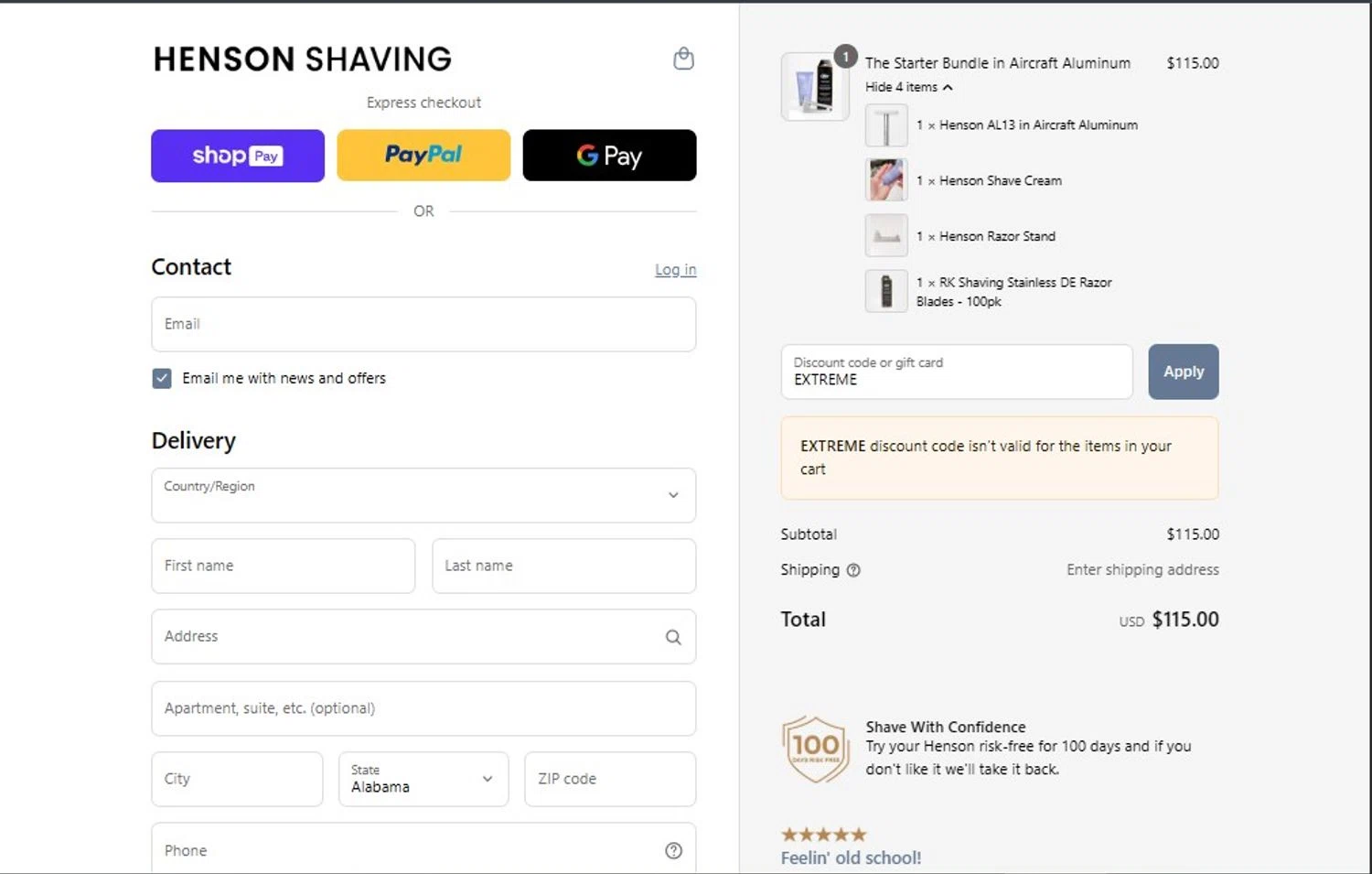 Henson Shaving Promo Codes (42 Verified) - 10% Off Oct 2025