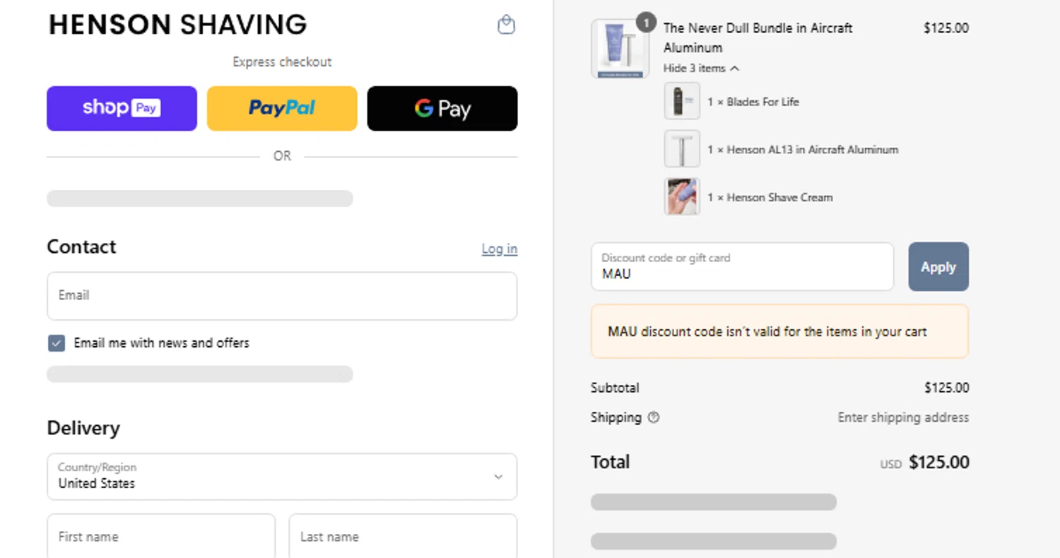 Henson Shaving Promo Codes (42 Verified) - 10% Off Oct 2025