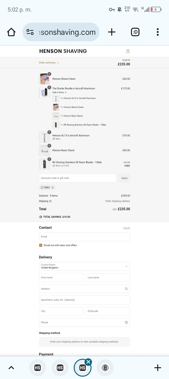 Henson Shaving Promo Codes (42 Verified) - 10% Off Sep 2025