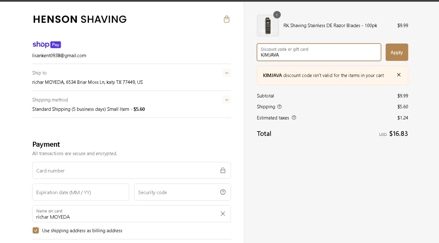 Henson Shaving Discount Codes - $9 Off | October 2024