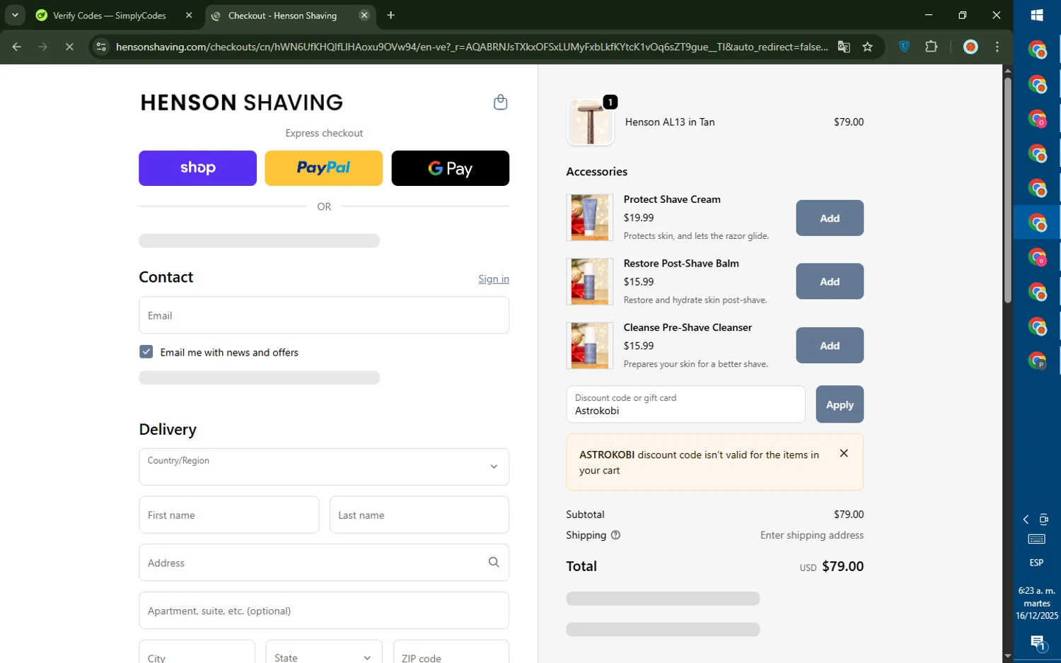 Henson Shaving Coupons & w/Code Discounts Jan 2026