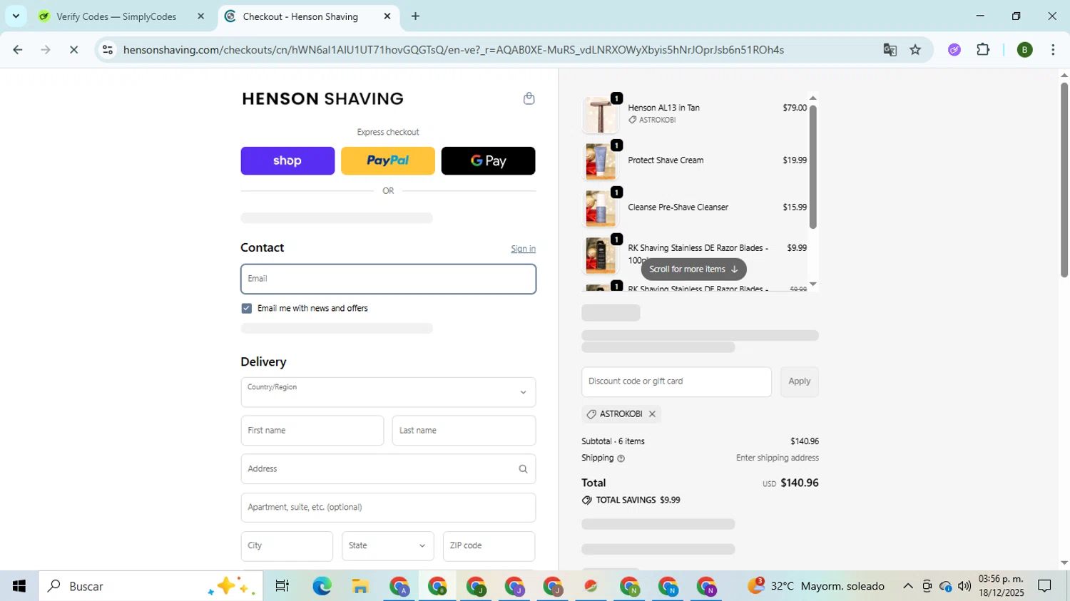Henson Shaving Coupons & w/Code Discounts Jan 2026