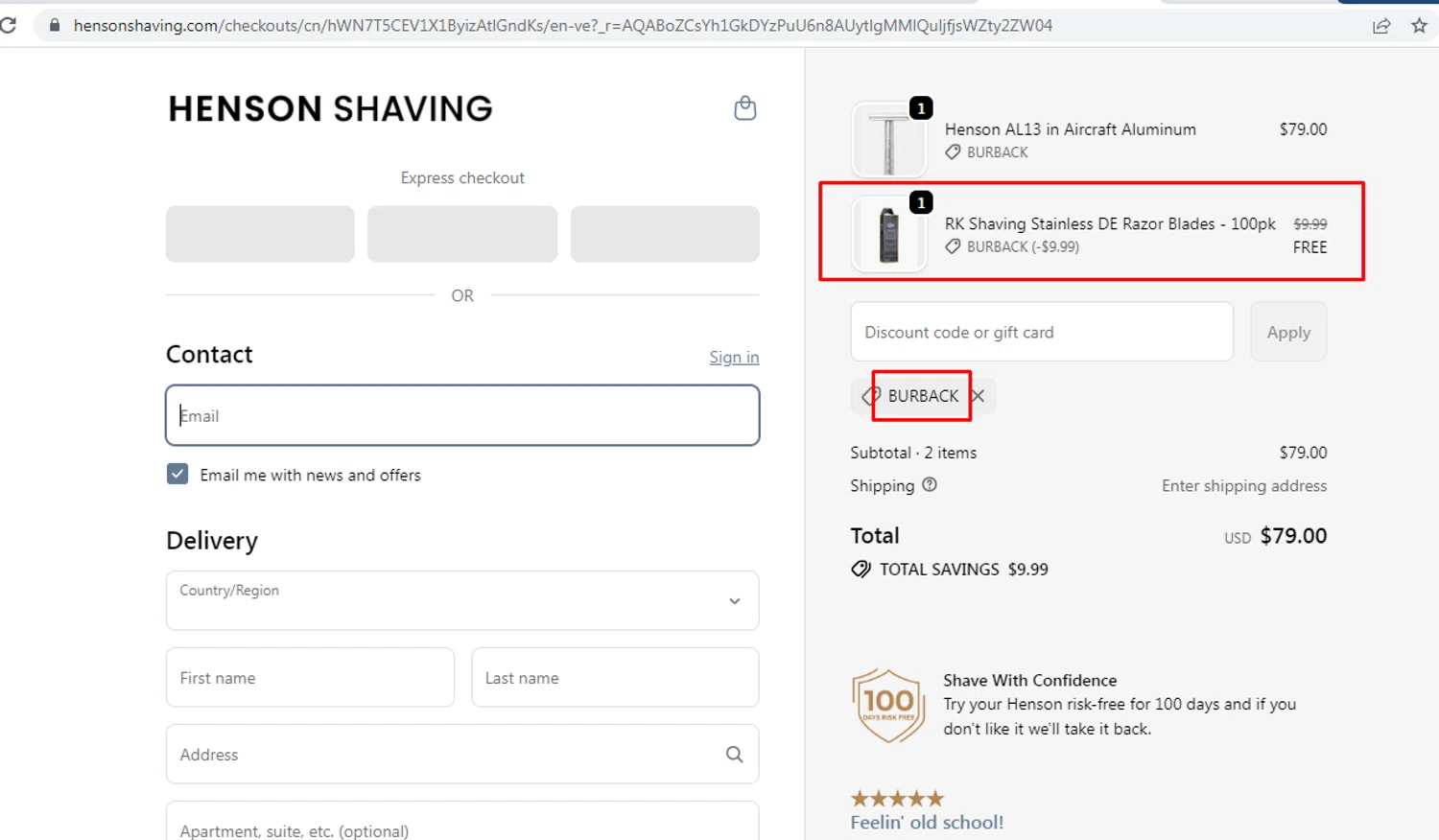 Henson Shaving Coupons & w/Code Discounts Jan 2026