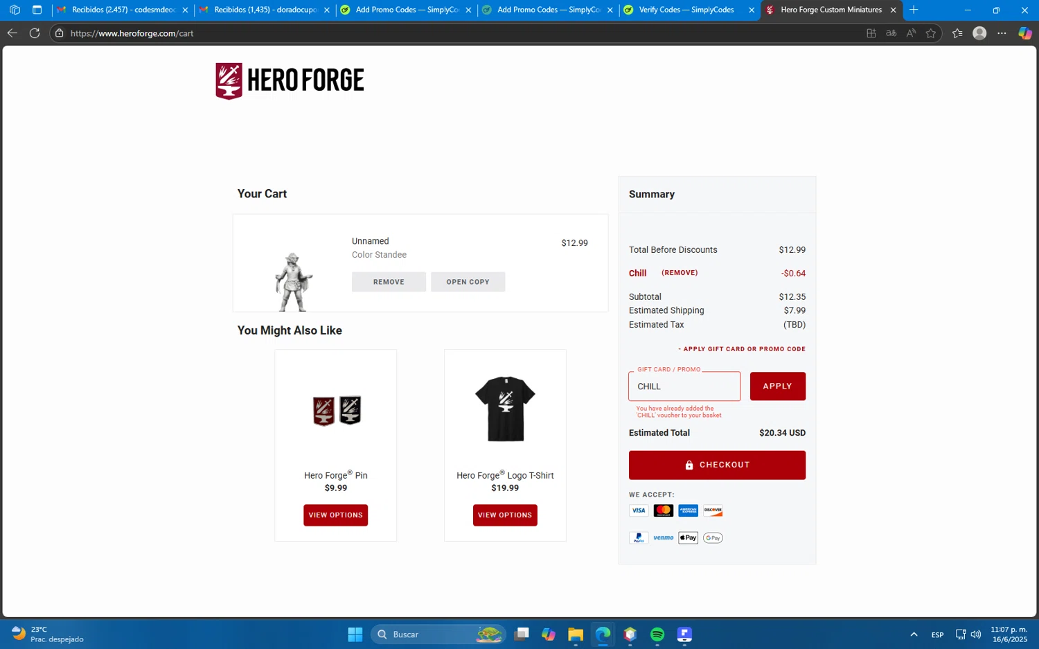 Hero Forge Promo Codes (6 Verified) - 5% Off w/Code Oct 2025