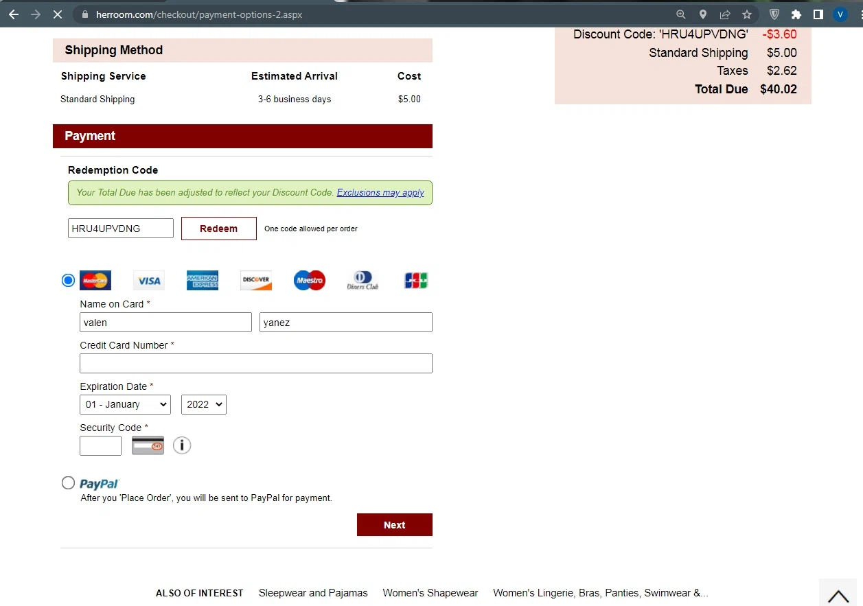 HerRoom Coupons - 25% Off Coupon Codes in August 2024 | SimplyCodes