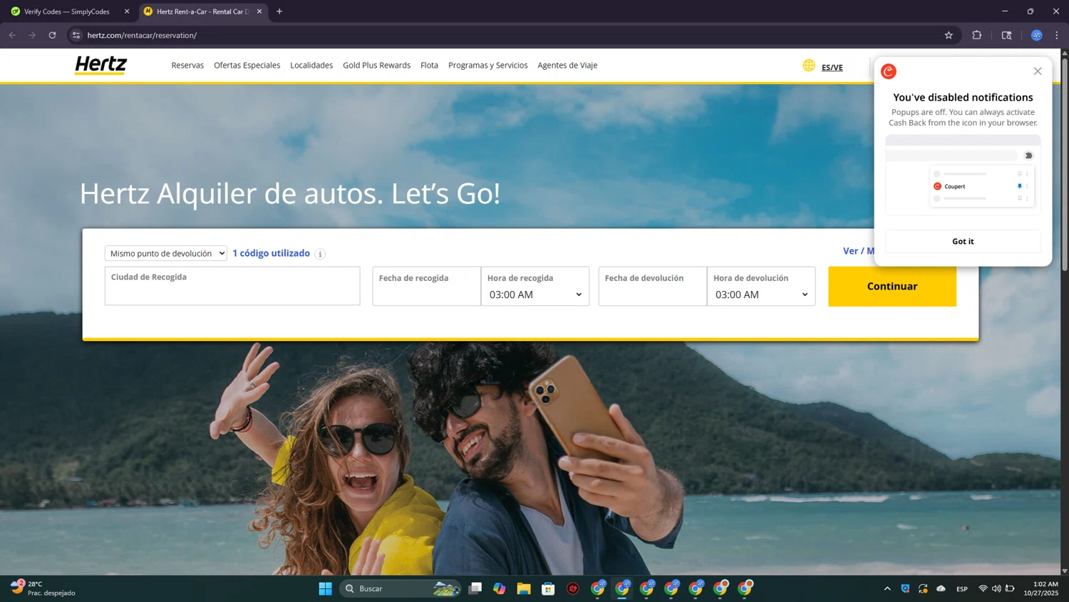 Hertz Promo Codes - 20% Off (12 Verified) Nov 2025