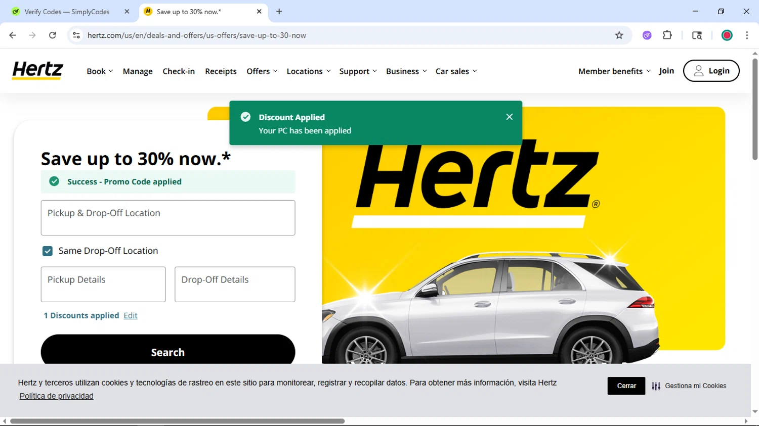 Hertz Promo Codes - 20% Off (12 Verified) Nov 2025