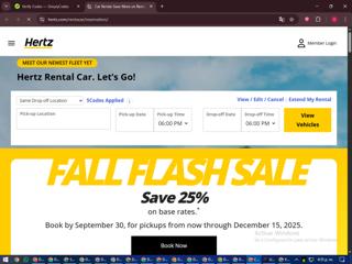 Hertz Discount Codes - 20% Off (14 Verified) Oct 2025
