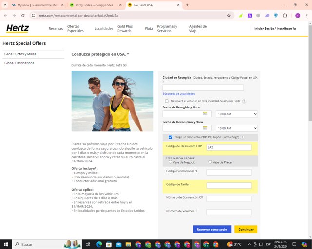Hertz Promo Codes - 30% Off | October 2024