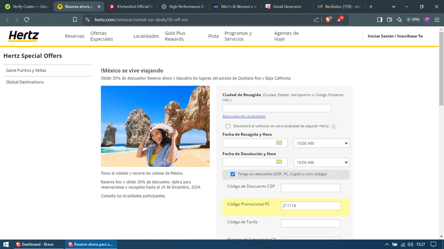 Hertz Promo Codes - 30% Off | October 2024