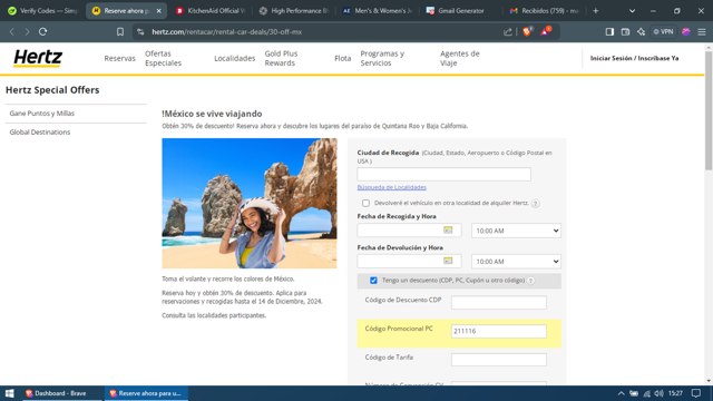 Hertz Promo Codes - 30% Off | October 2024