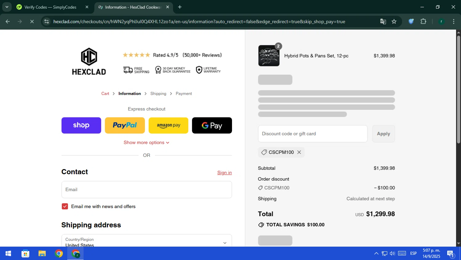 HexClad Promo Codes (12 Verified) - $125 Off w/Code Oct 2025