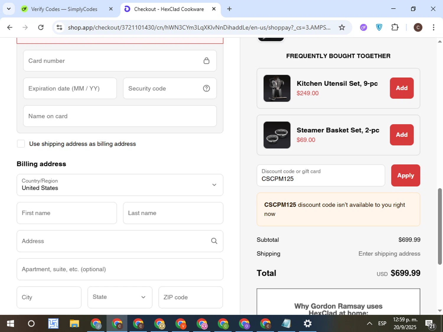 HexClad Promo Codes (12 Verified) - $125 Off w/Code Oct 2025