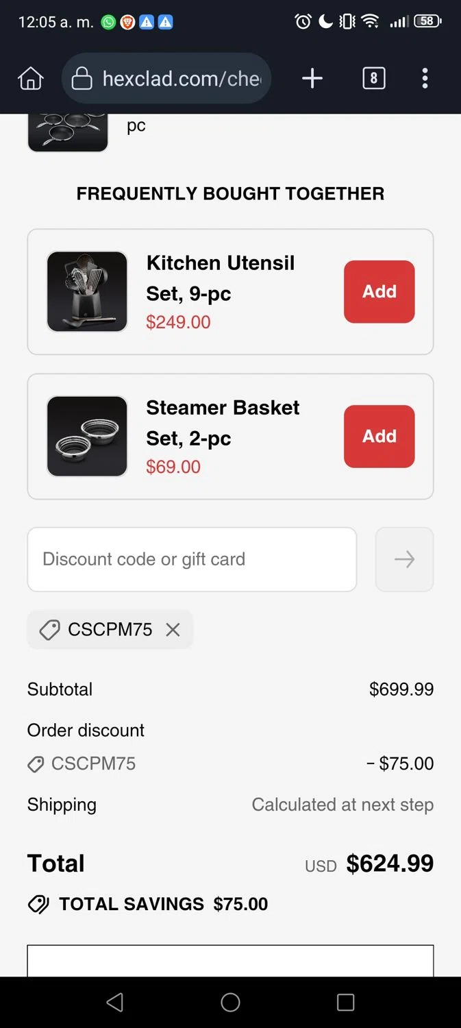 HexClad Promo Codes (10 Verified) - $50 Off w/Code Oct 2025