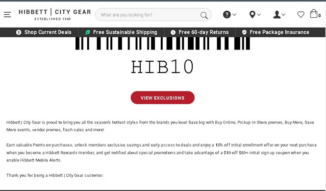 Hibbett Sports Promo Codes - 25% Off Coupons Sep 2025