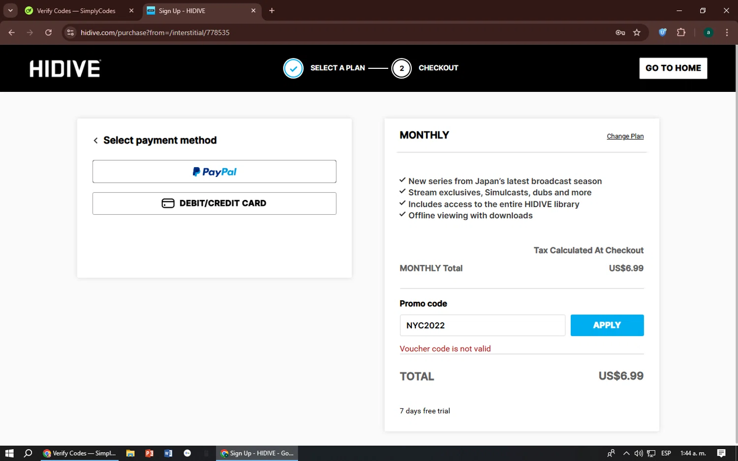 HIDIVE Coupons & Promo Codes Sep 2025