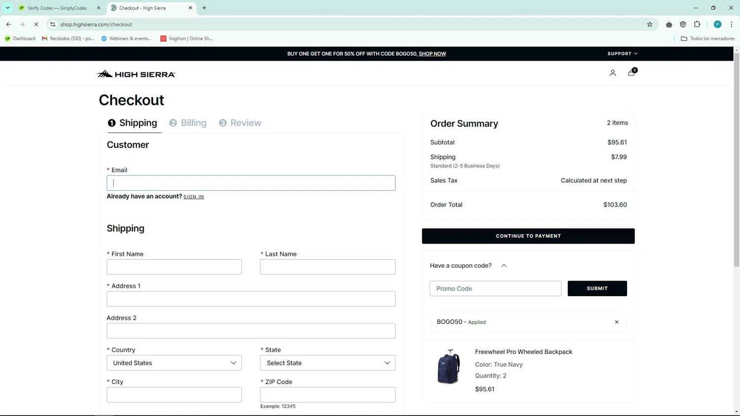 High Sierra Coupons - 20% Off | November 2024