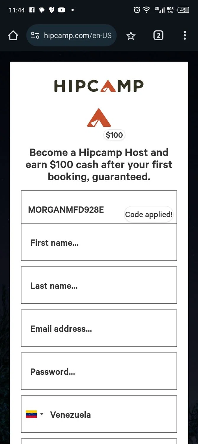 Hipcamp Discount Codes - $10 Off | October 2024