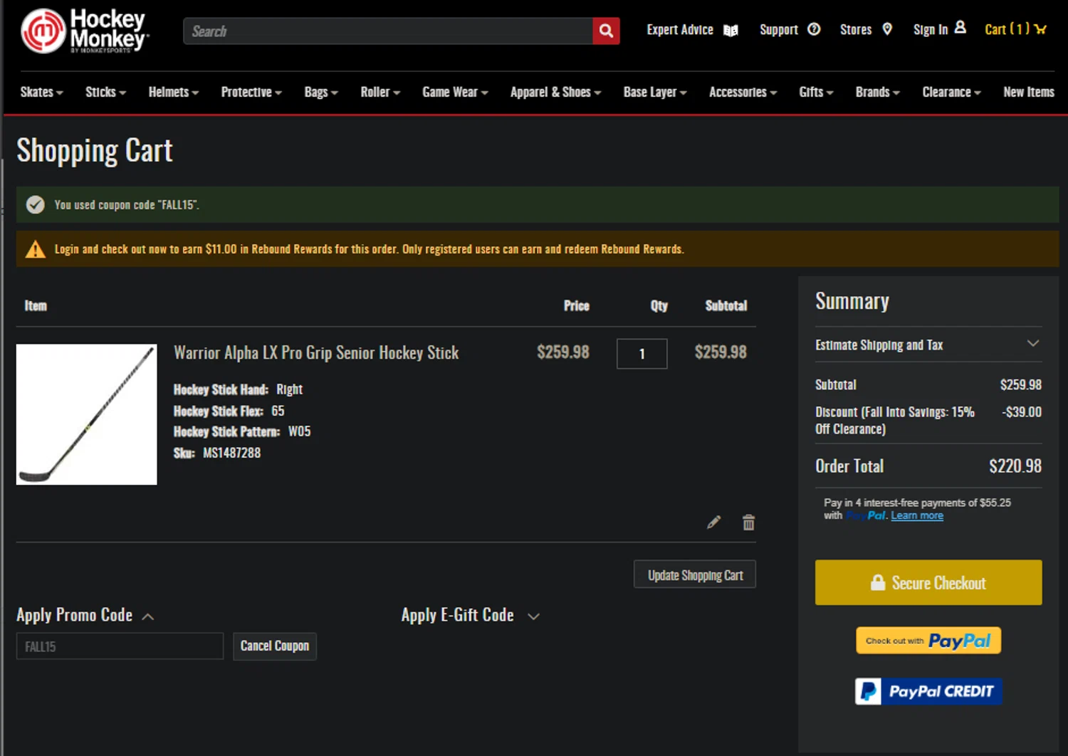 HockeyMonkey Promo Codes - 10% Off | November 2024