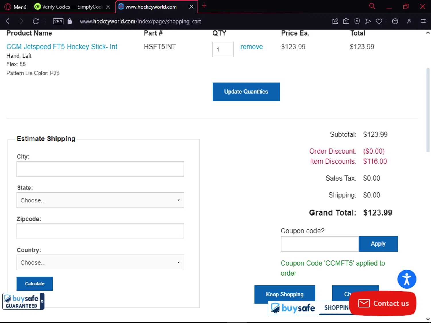 Hockey World Coupon Codes - 5% Off | December 2024