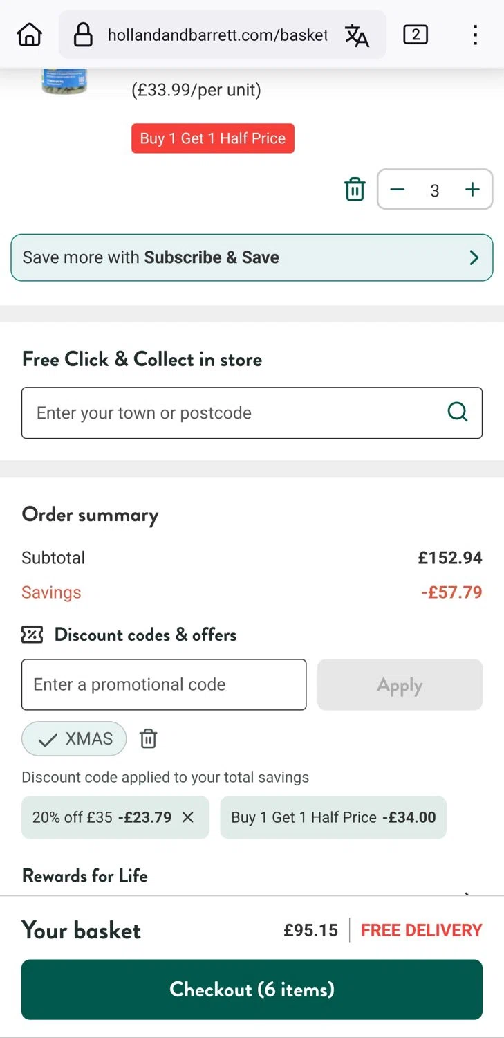 Holland and Barrett Discount Codes - 20% Off | January 2025