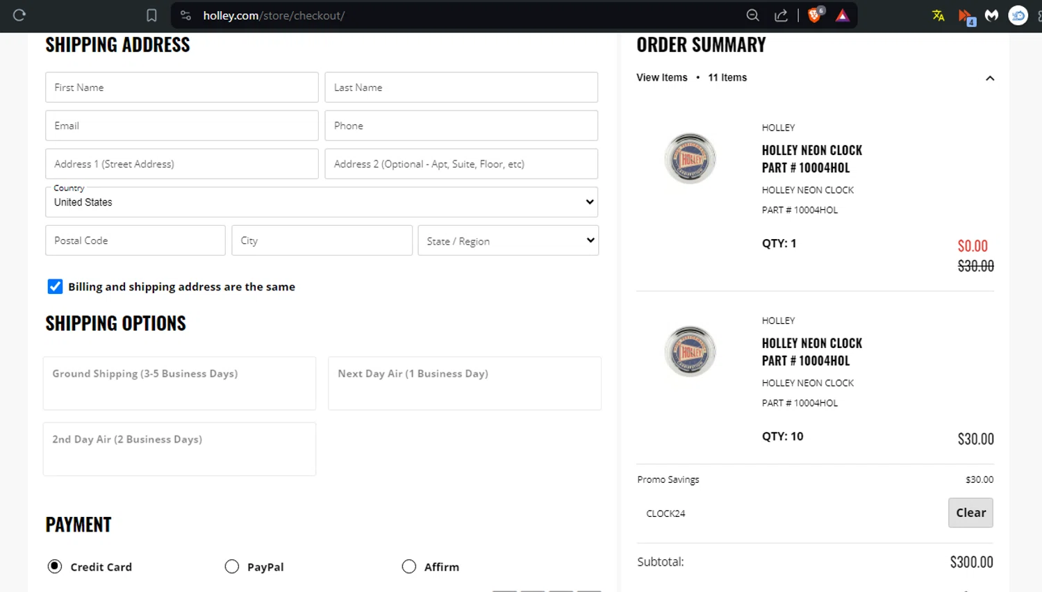 Holley Promo Codes (3 Verified) - $5 Off w/ Code Jan 2025