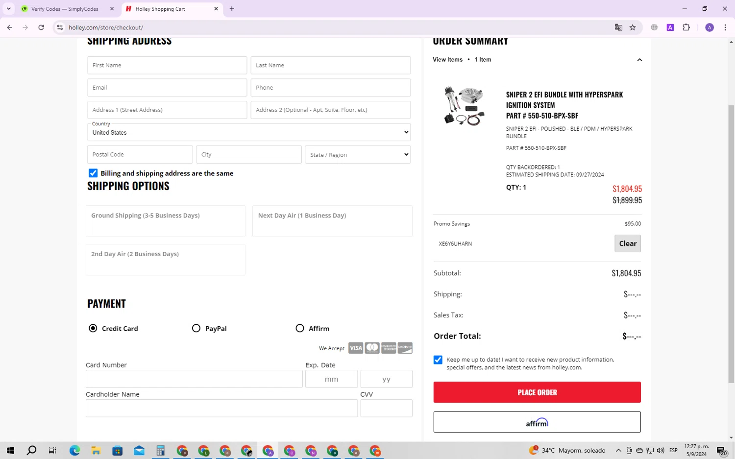 Holley Promo Codes (3 Verified) - $5 Off w/ Code Jan 2025