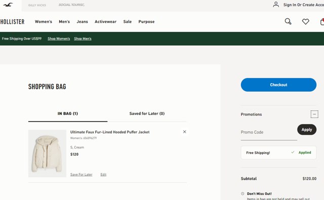 Hollister Promo Codes - 10% Off | December 2024