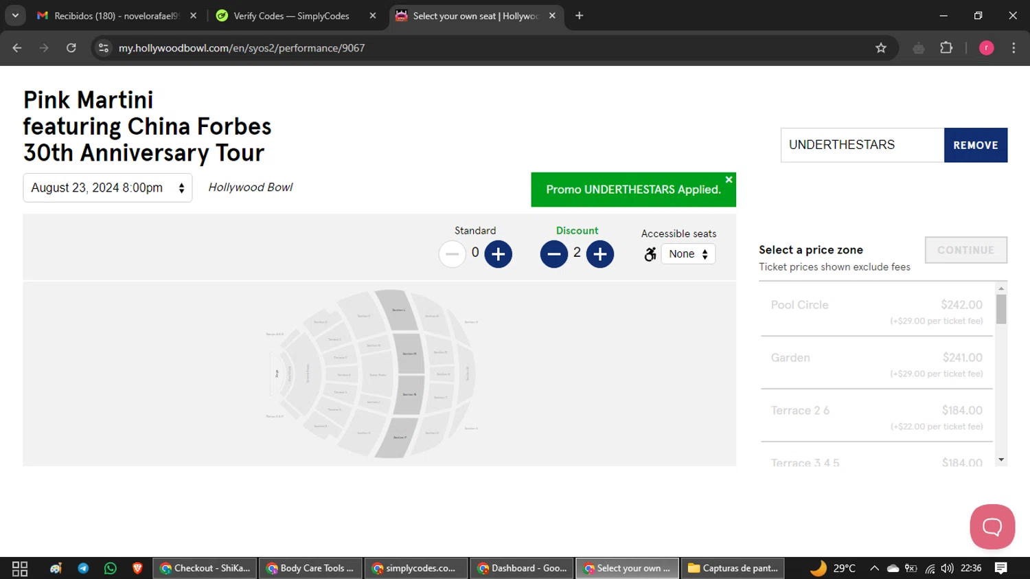 Hollywood Bowl Promo Codes - 15% Off | October 2024